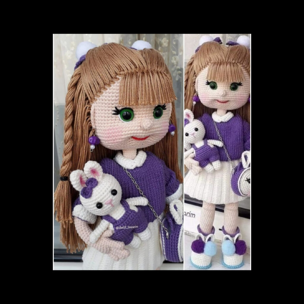 Crochet Amigurumi Doll Free Pattern - Crochet Sorority